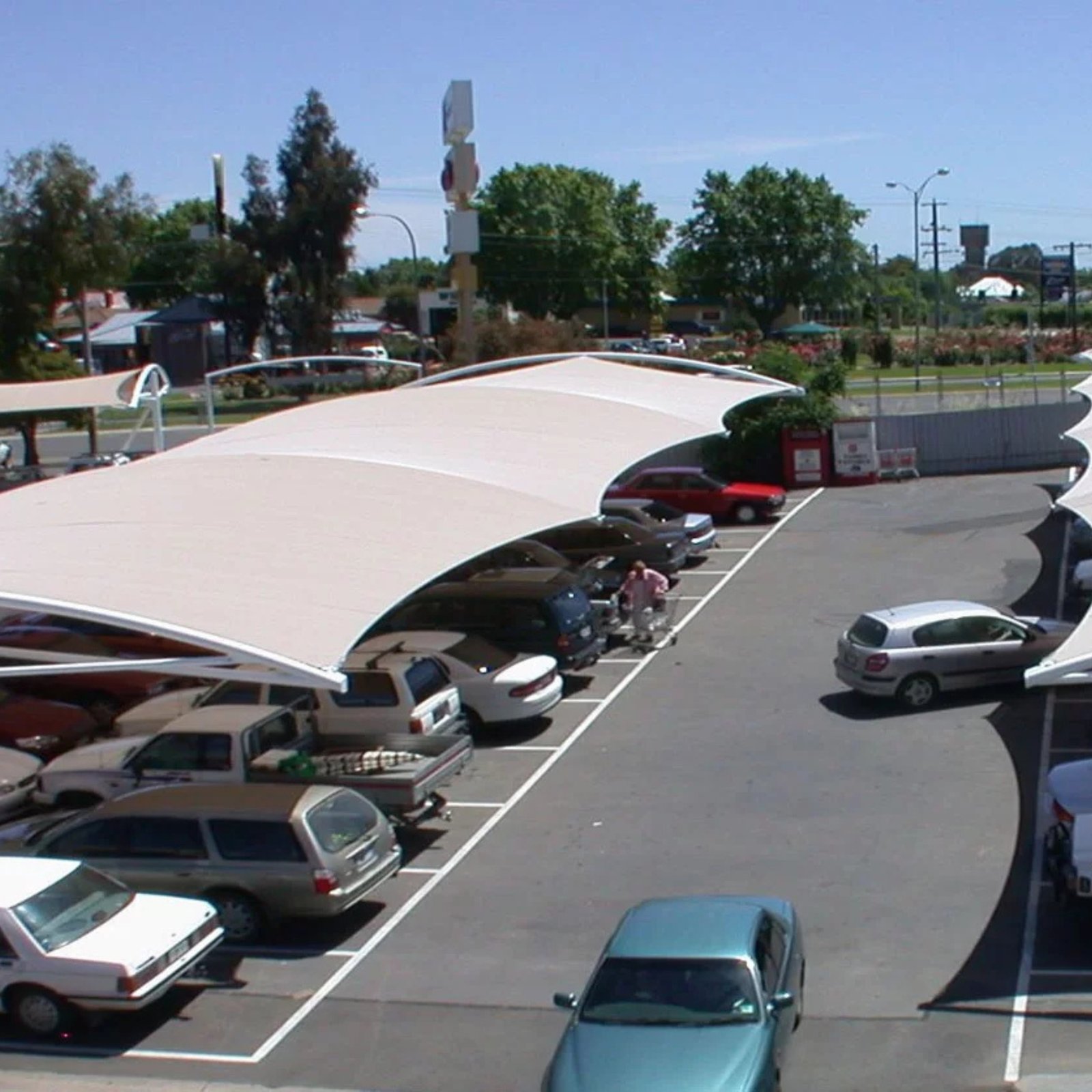 Car Parking Tensile Structure - Steeler