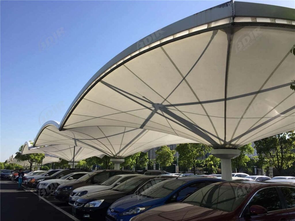 Car Parking Tensile Structure - Steeler